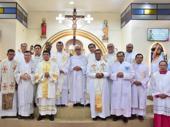 Installation of Fr. Robertus Sutopo, SCJ as the Parish Priest in Bagong ...